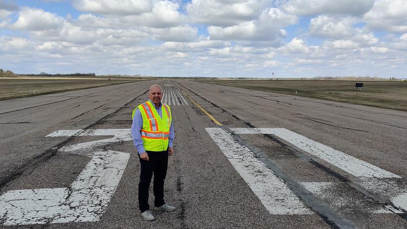 Refurbished Runway in Future for YQF | Red Deer Regional Airport